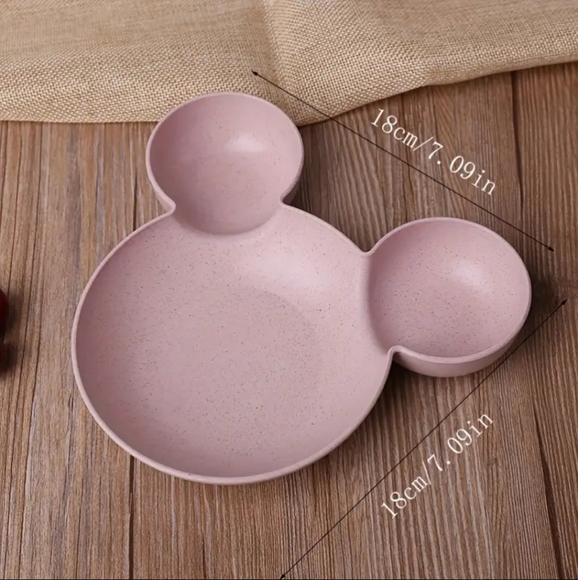 Dining | Mickey Mouse Divided Child Plate Bowl | Poshmark